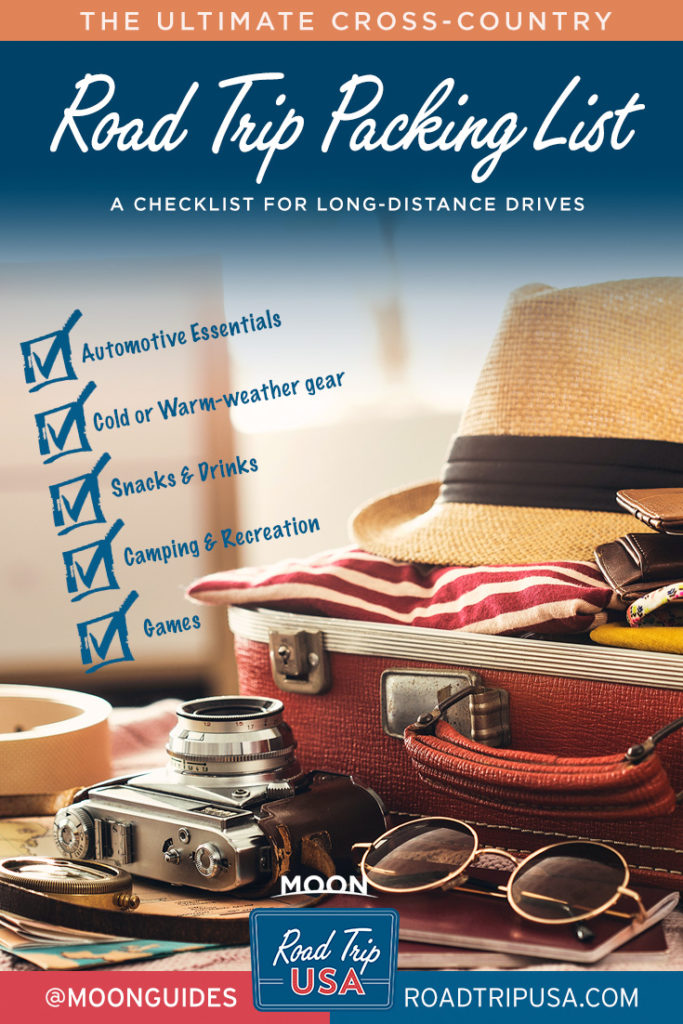 Cross-Country Road Trip Packing List - ROAD TRIP USA